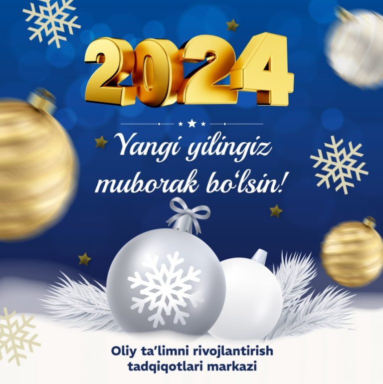 Yangi yil tabrigi - Oʻzbekiston Respublikasi Oliy ta’lim, fan va ...